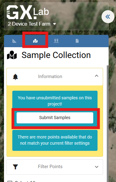 How to navigate the Sample Hub